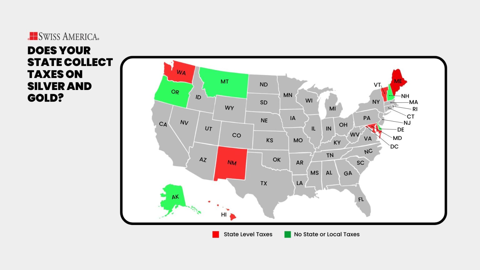 Sales Tax on Gold and Silver by State: 2026 Guides
